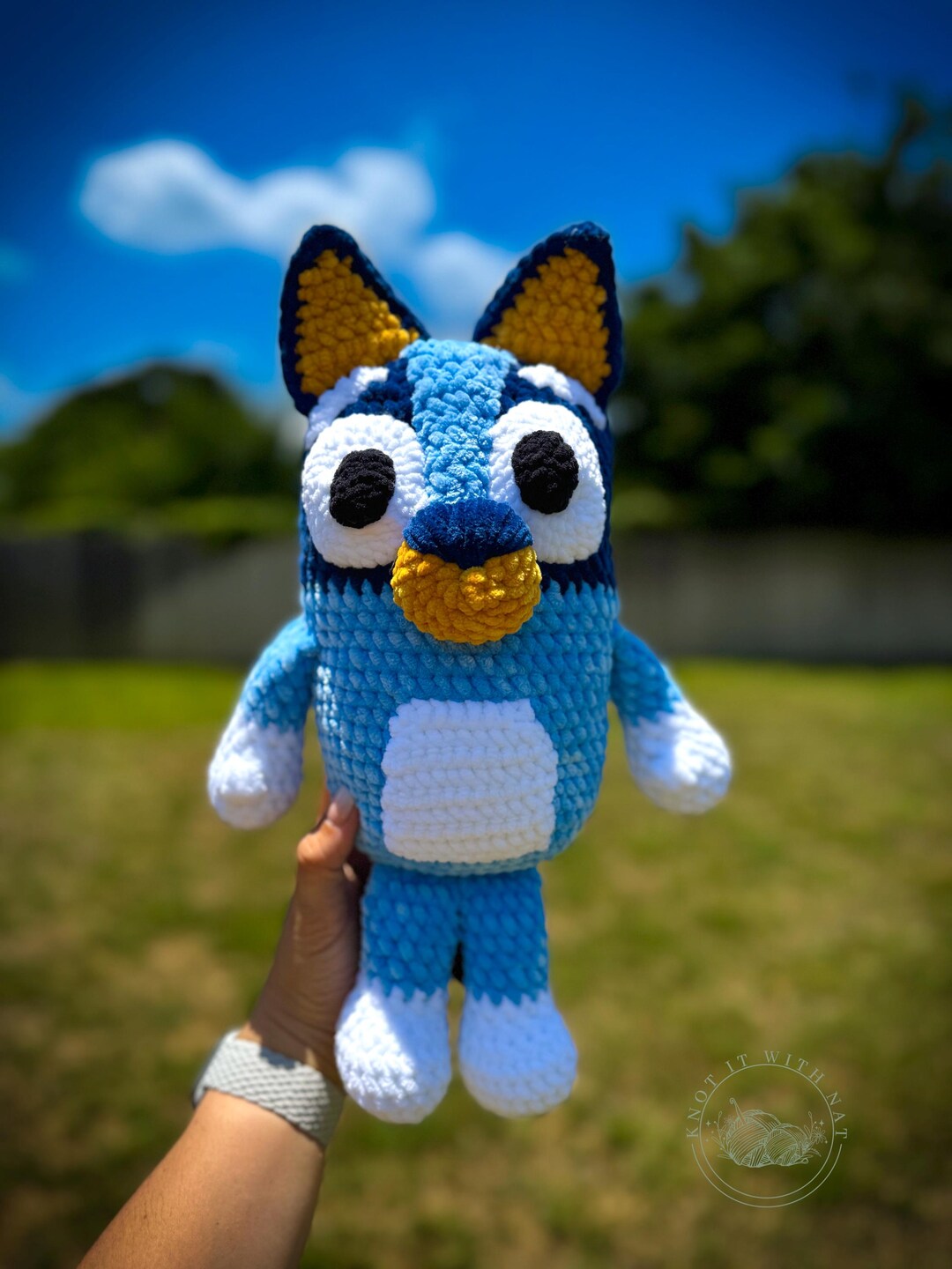 Blue Heeler Crochet Plushie - Etsy