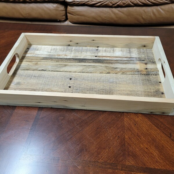 Reclaimed Wood Tray - Etsy