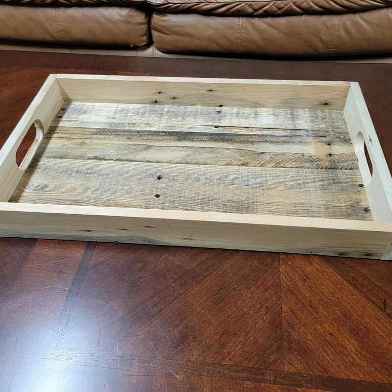 Reclaimed Wood Serving Tray - Etsy