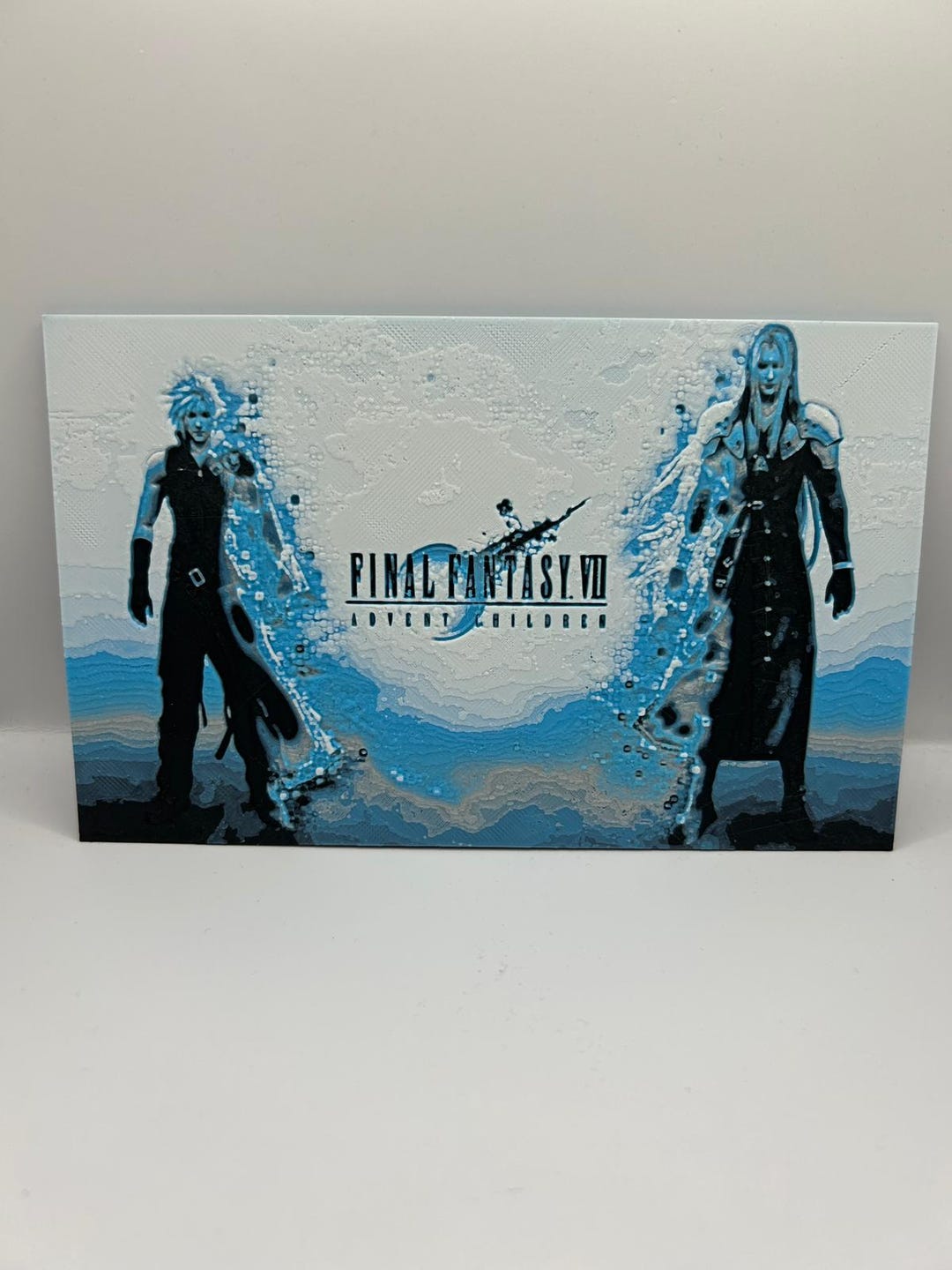 Final Fantasy Advent Children Poster Homemade Advent Children 3d Wall ...