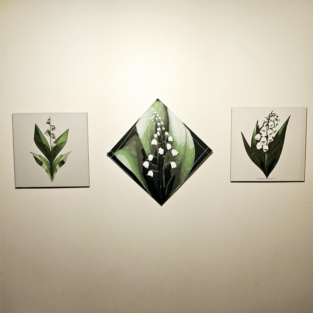 Lily of the Valley Poster Floral Wall Art Print Botanical Home Decor ...