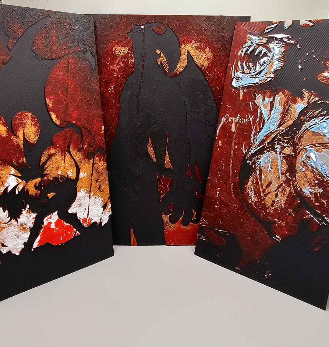 Devilman Crybaby Poster Homemade Wall Art Decor Devil Man 3d Anime Gift ...