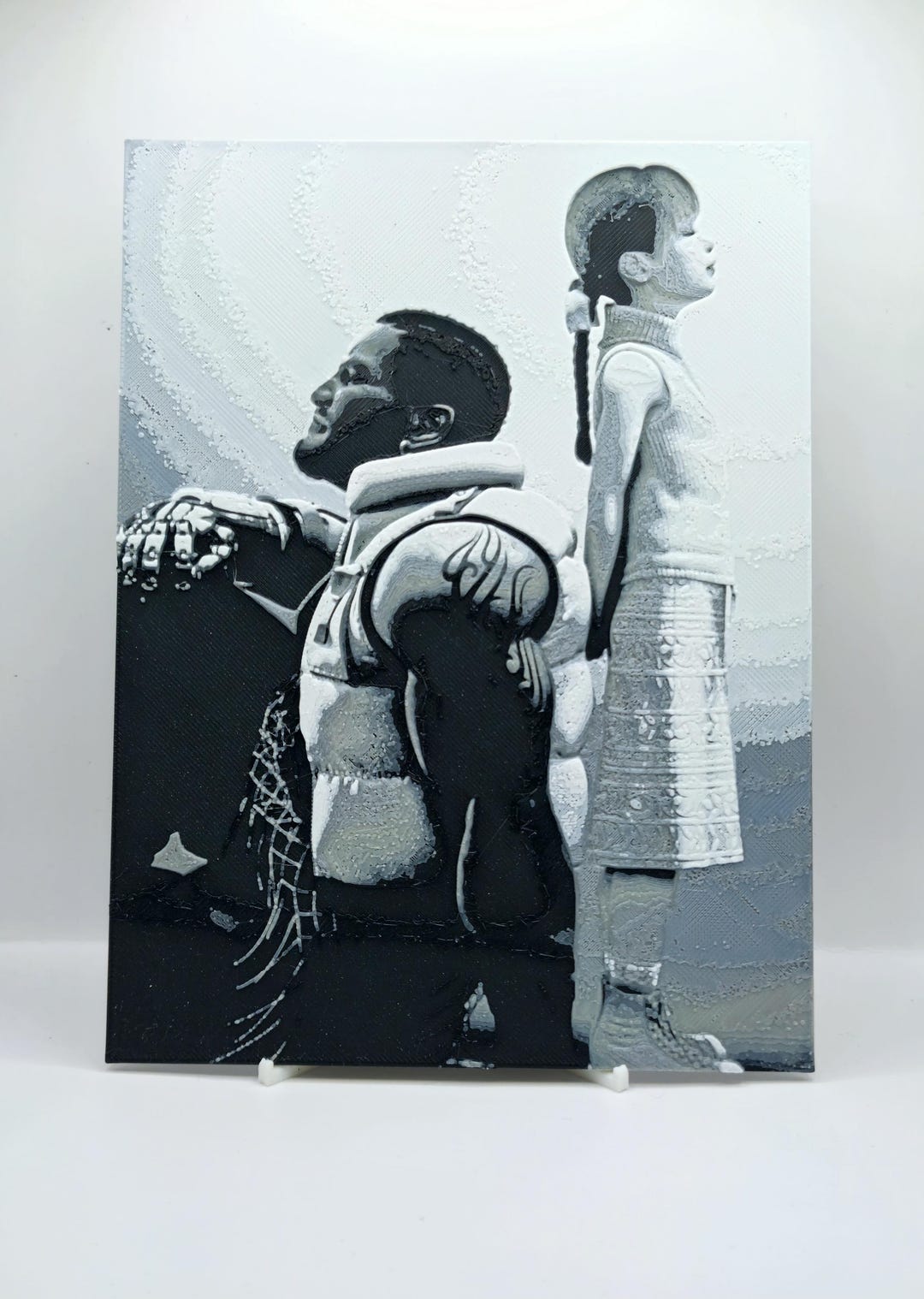 Final Fantasy 7 Barret and Marlene Poster Ff7 Barret Wall Art Homemade ...