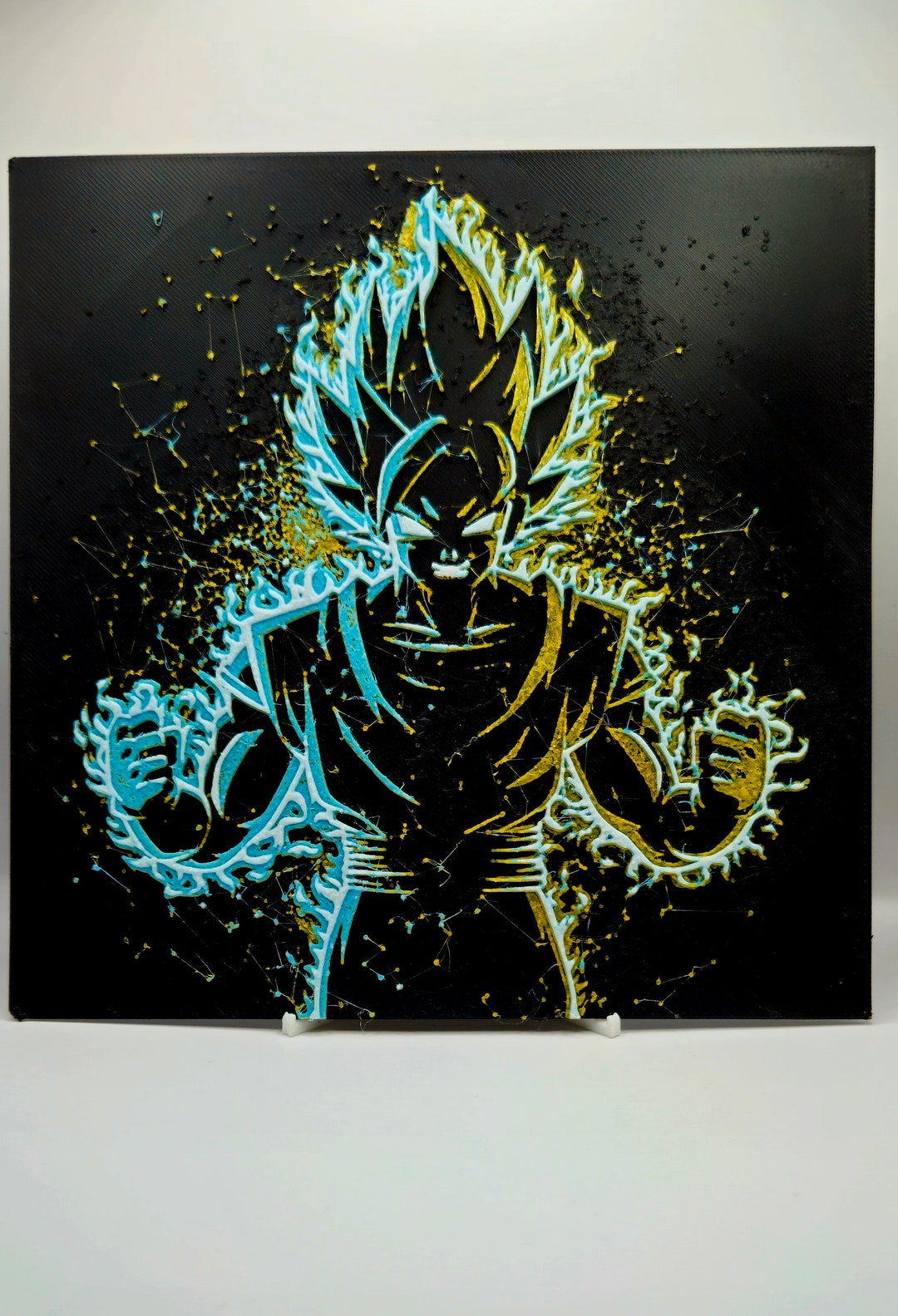 Goku Dragonball Z Wallart 3d Printed Handmade Gift Game Room Decoration ...