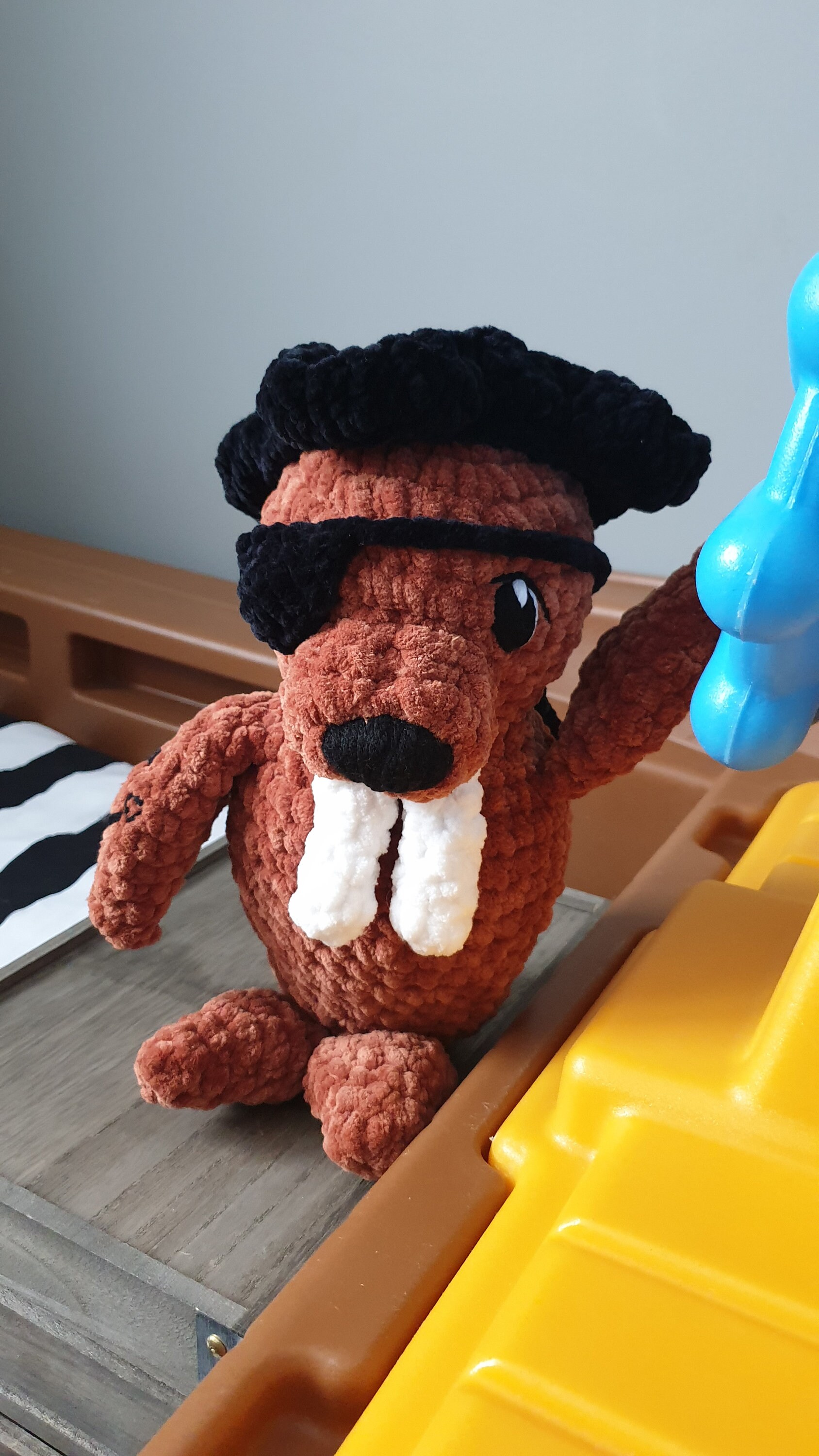 Captain Wally the Crochet Amigurumi Pirate Walrus Plushie - Etsy