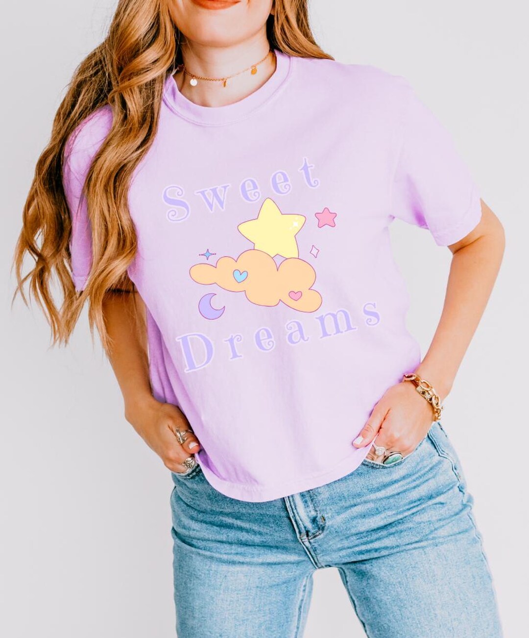 Sweet Dreams Cloud Shirt Cutecore Princesscore Kawaii Clothes Cutecore ...