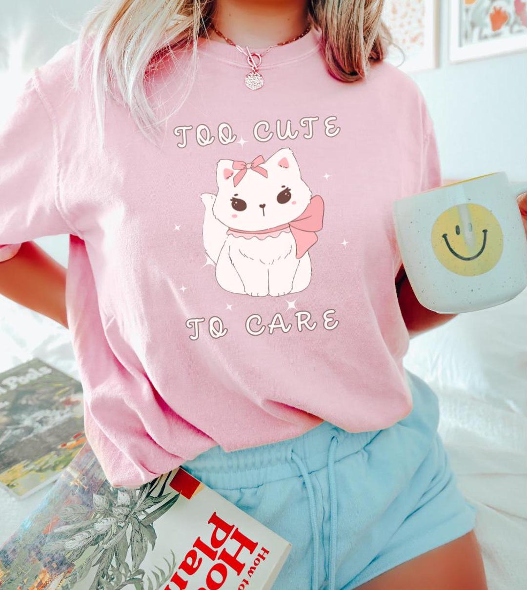 Kitten Shirt Cutecore Princesscore Kawaii Clothes Cutecore Clothes ...