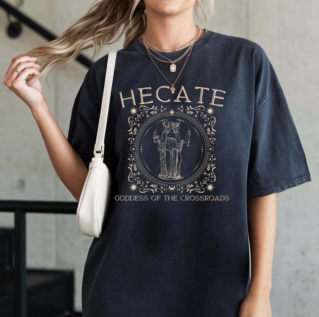 Hecate Shirt Hecate Hecate Statue Goddess Hecate Hecate Tshirt Hecate ...