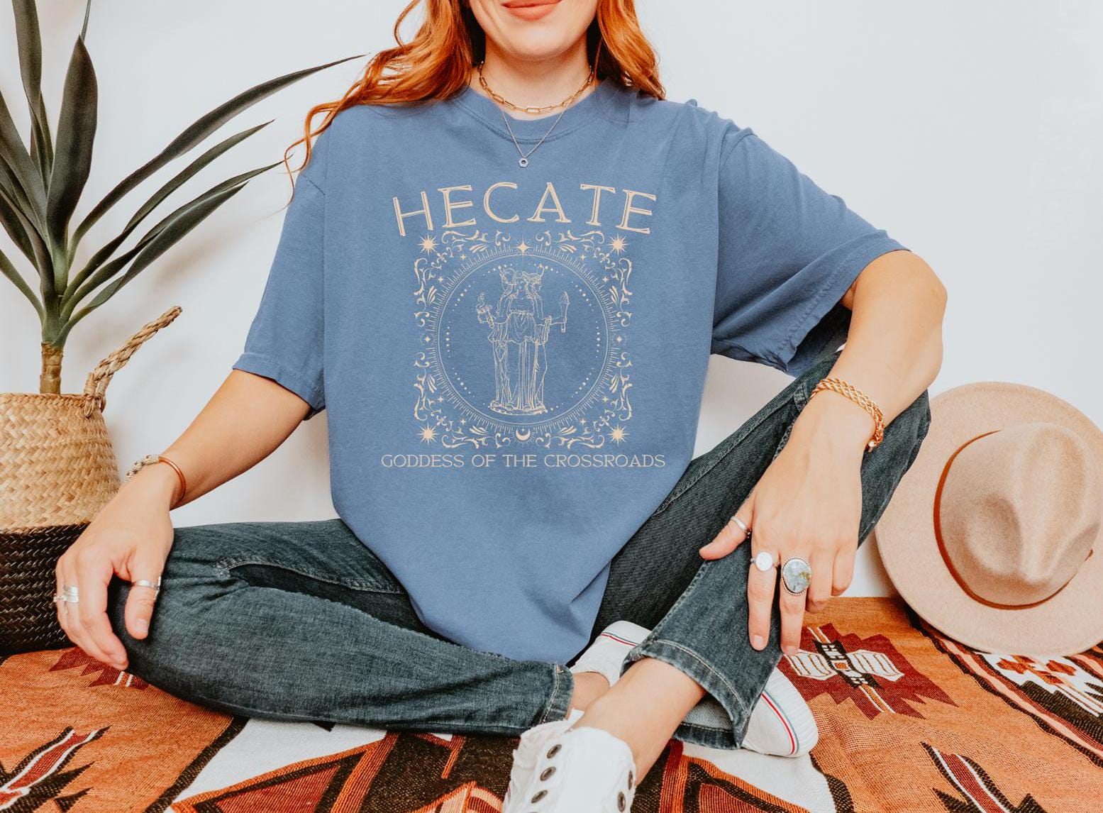 Hecate Shirt Hecate Hecate Statue Goddess Hecate Hecate Tshirt Hecate ...