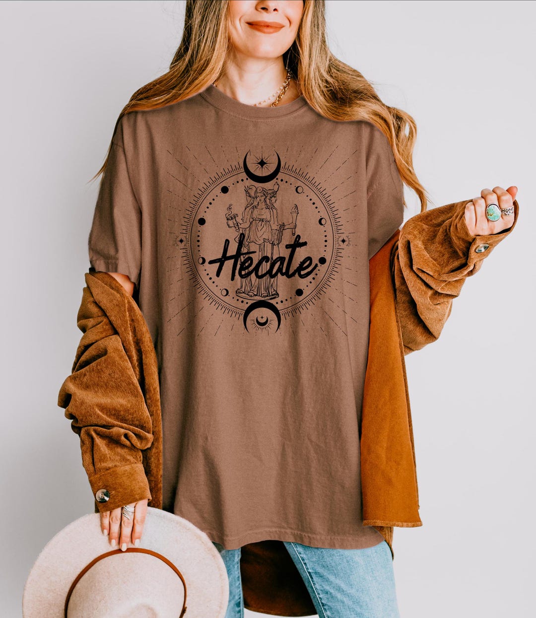 Hecate Shirt Hecate Hecate Statue Goddess Hecate Hecate Tshirt Hecate ...