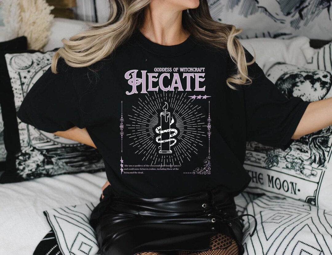 Hecate Shirt Hecate Goddess of Witchcraft Shirt Hecate Tshirt Goddess ...
