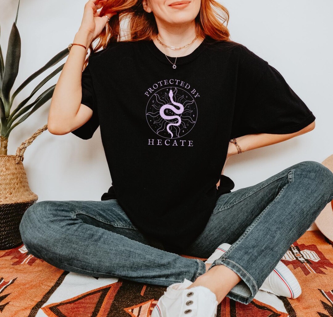 Protected by Hecate Hecate Shirt Hecate Hecate Statue Goddess Hecate ...