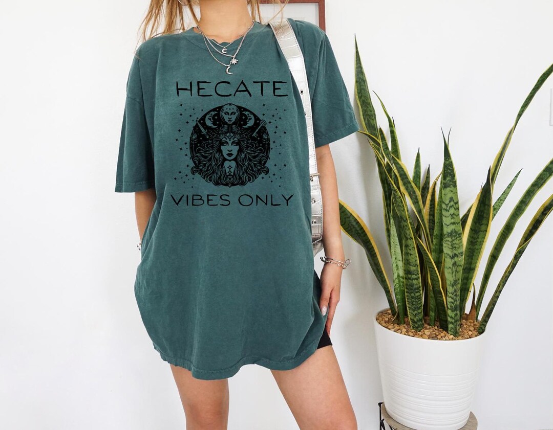 Hecate Vibes Only Whimsigothic Shirt Dark Feminine Energy Hecate Shirt ...