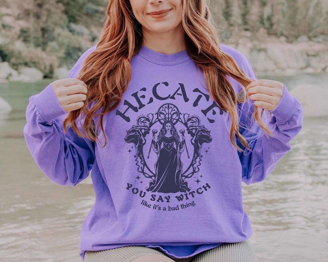 Hecate Shirt Y2k Gothic Shirt Hecate Hekate Shirt Hekate Greek Goddess ...