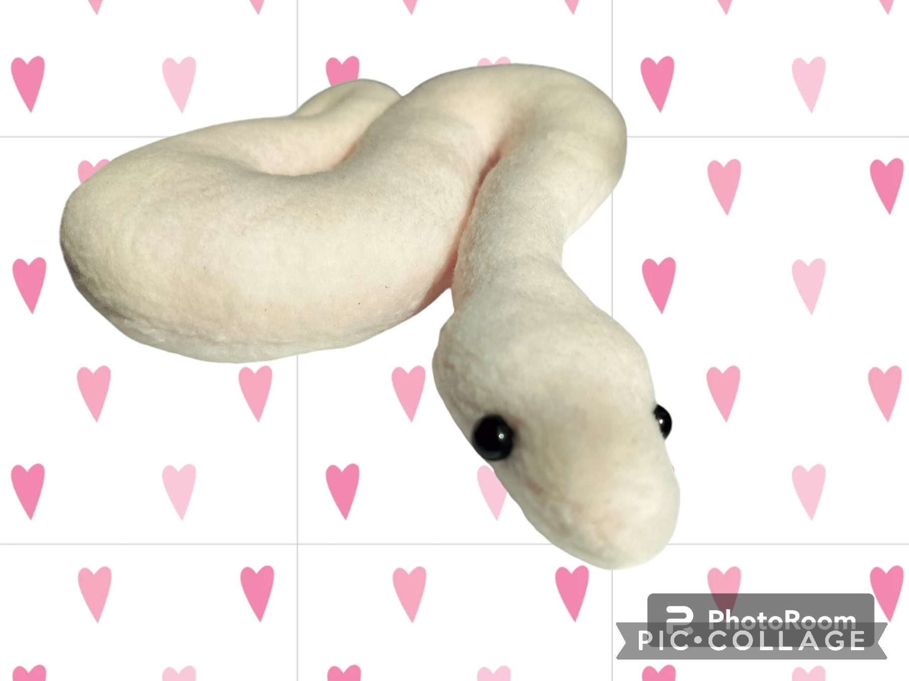 Albino Ball Python Snake Plush - Etsy