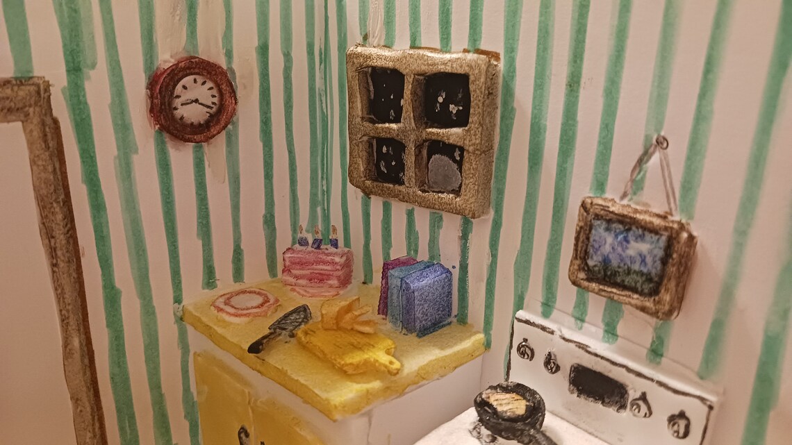 Cute Little Custom-made Diorama Kitchen - Etsy