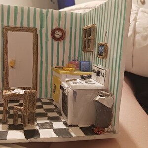 Cute Little Custom-made Diorama Kitchen - Etsy