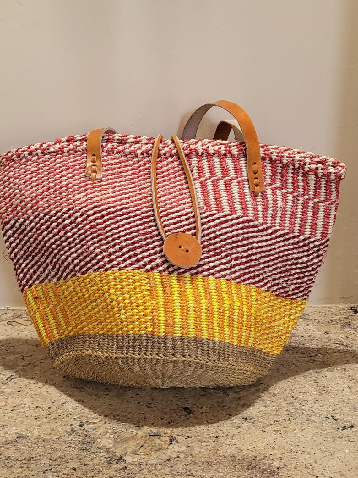 Handwoven African Bag,kiondo Bag, Eco-friendly Purse, Handwoven African ...