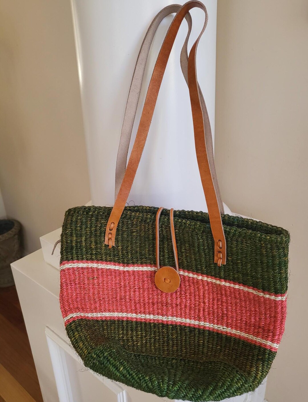 Handwoven African Bag,kiondo Bag, Eco-friendly Purse, Handwoven African ...