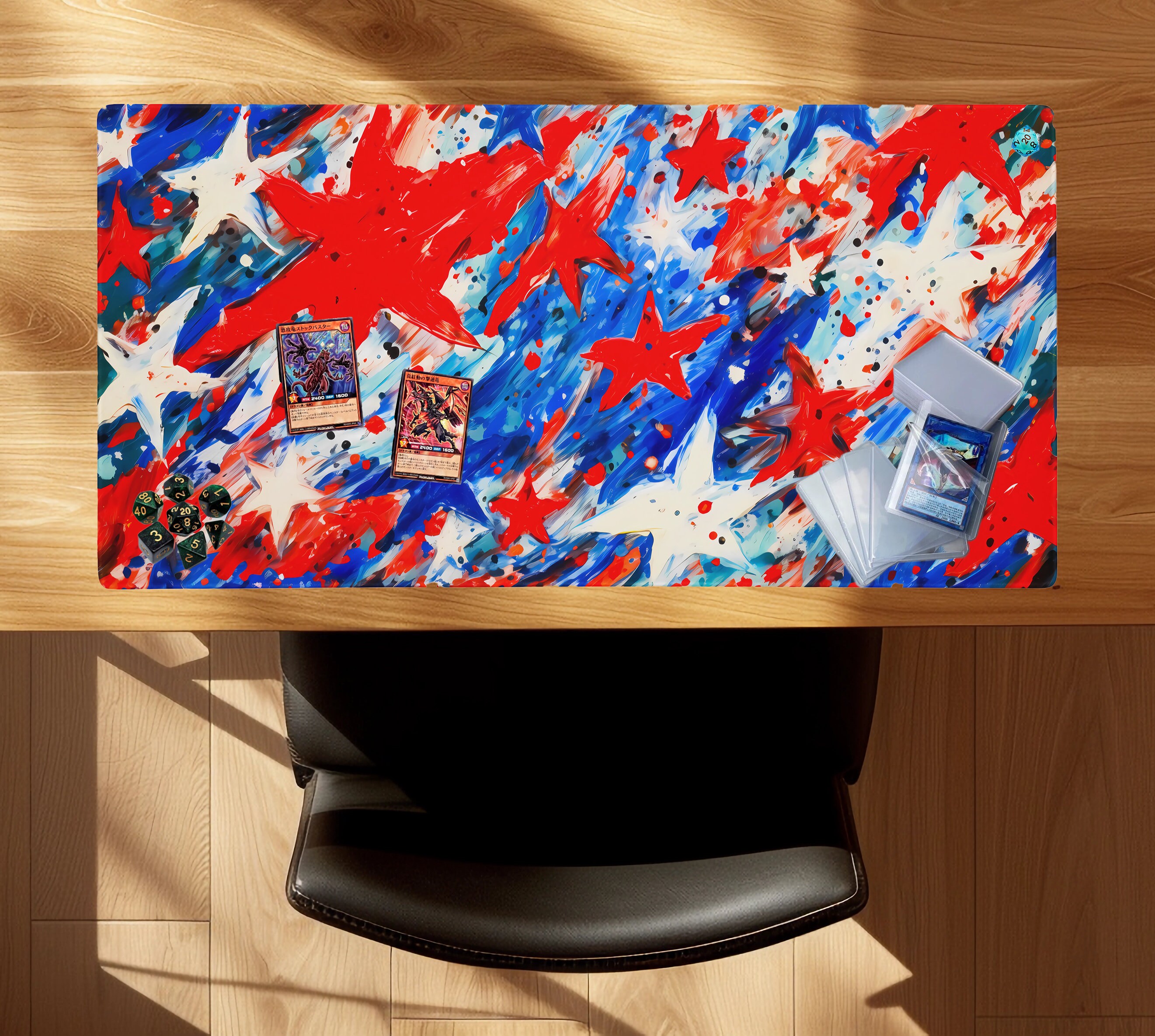 TCG Playmat Star Spangled Banner Deskmat - Etsy