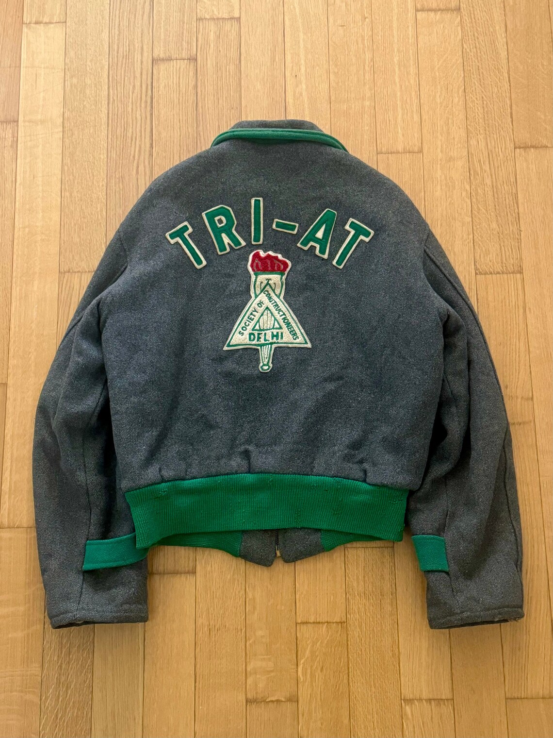 1960s Wool Fraternity Jacket - Etsy