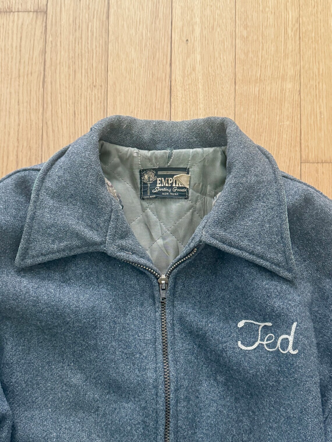 1960s Wool Fraternity Jacket - Etsy