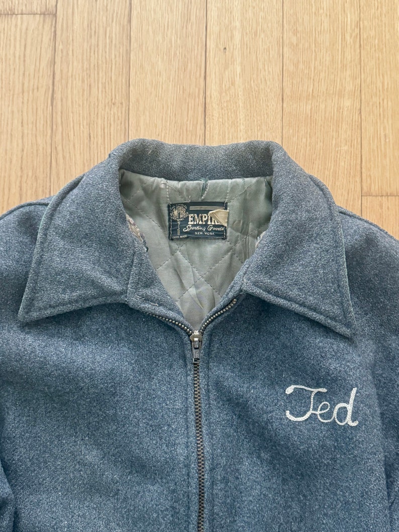 1960s Wool Fraternity Jacket - Etsy