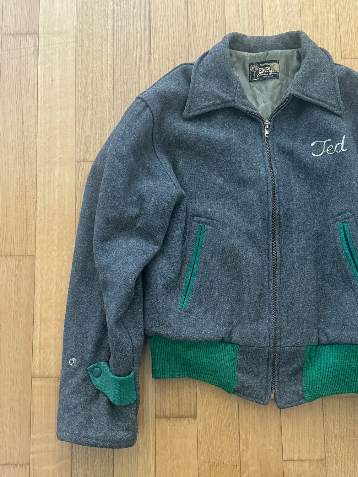 1960s Wool Fraternity Jacket - Etsy
