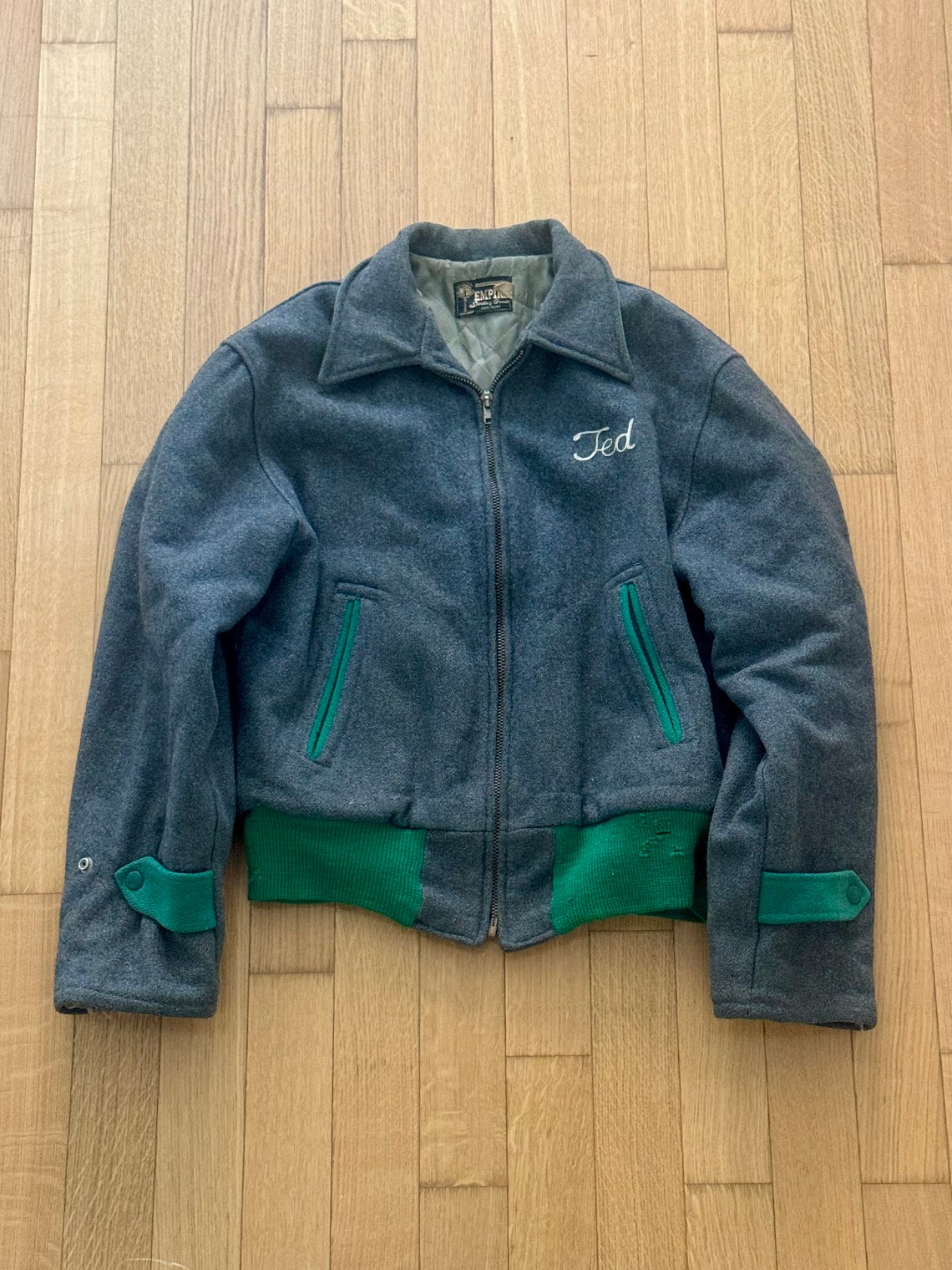 1960s Wool Fraternity Jacket - Etsy