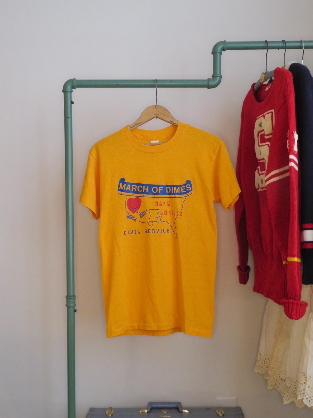 1980s March of Dimes Graphic T-shirt Size XS/S - Etsy
