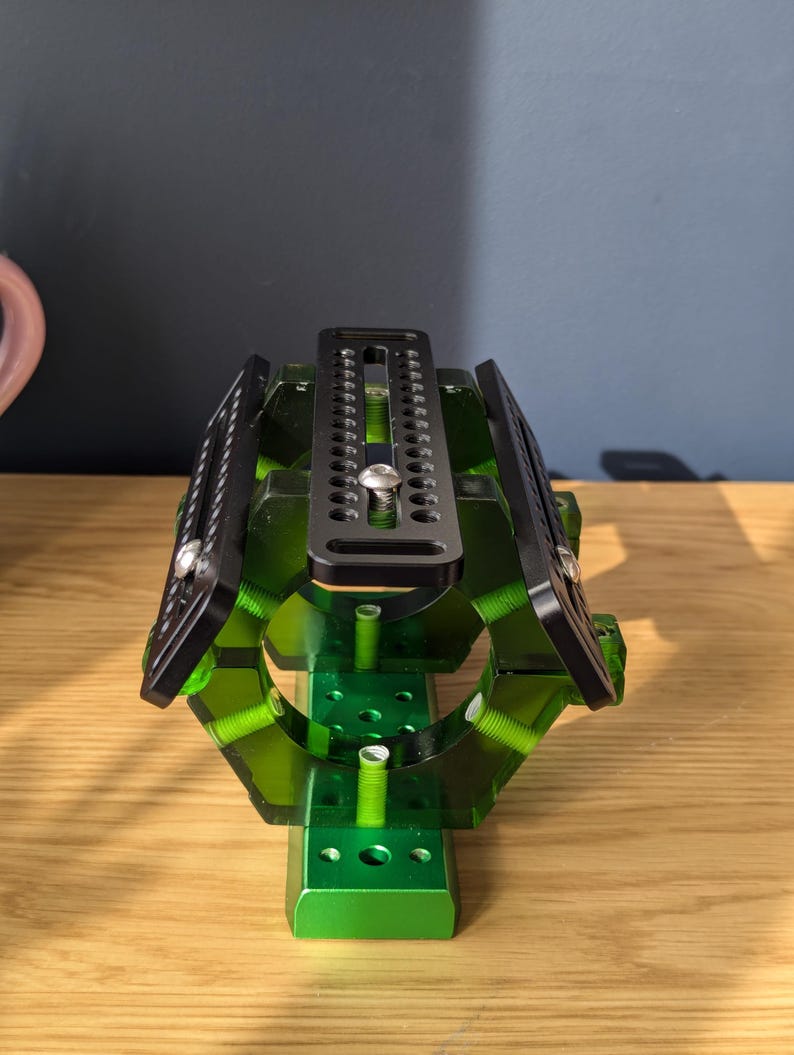 Evoguide 50ED / 50DX Tube Rings V2 With Triple Rail Mounting Plates - Etsy