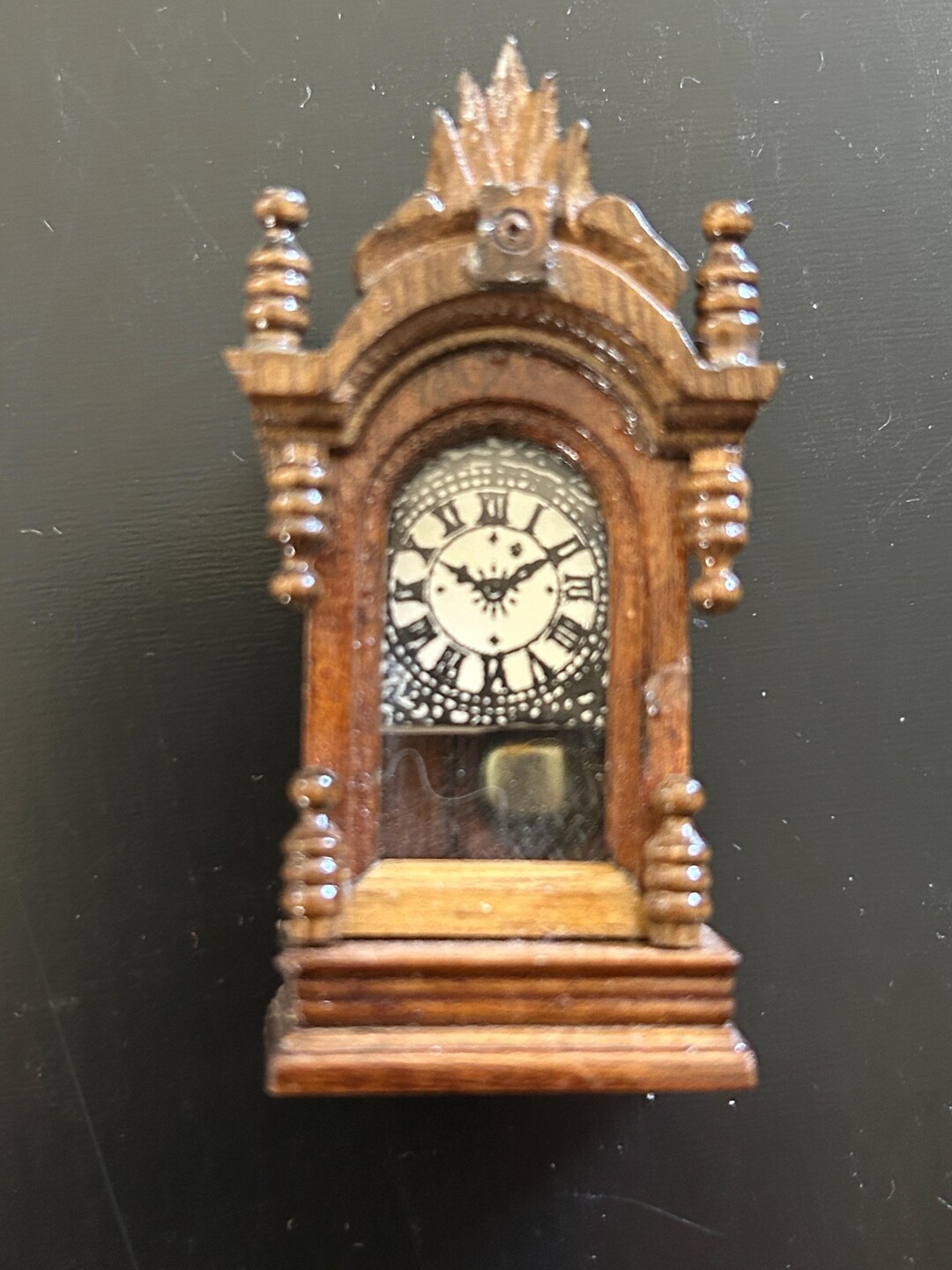 Miniature Dollhouse Wall Clock - Etsy