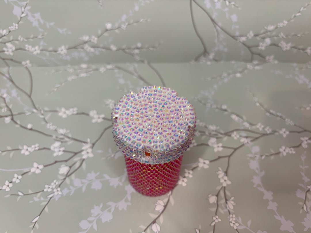 Rhinestone Pill Bottle | Bedazzled Pill Case | Sparkly Medicine ...
