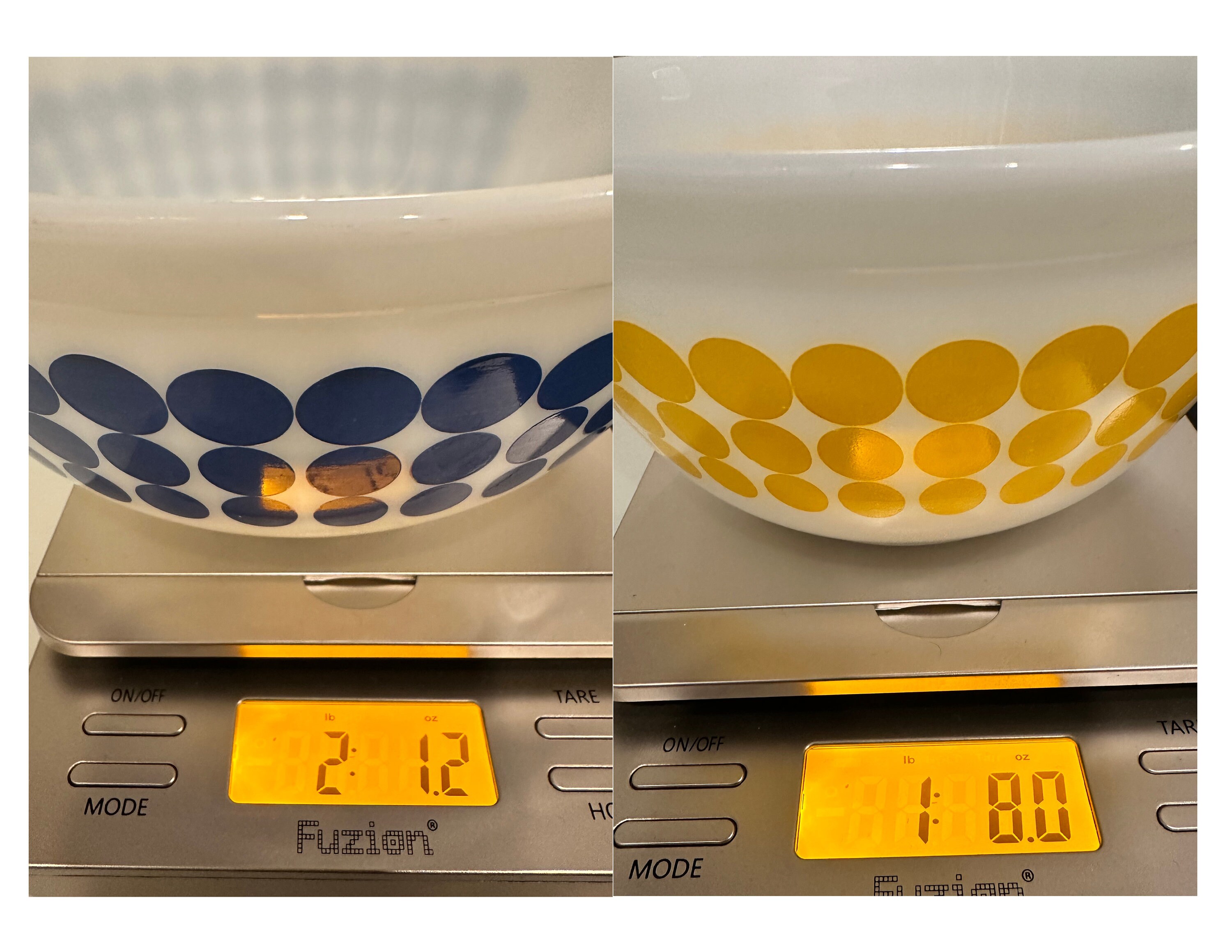 PYREX DOT BOWLS - Etsy