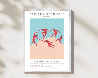 Henri Matisse Print, Matisse Dance Poster, the Dance Exhibition Poster ...