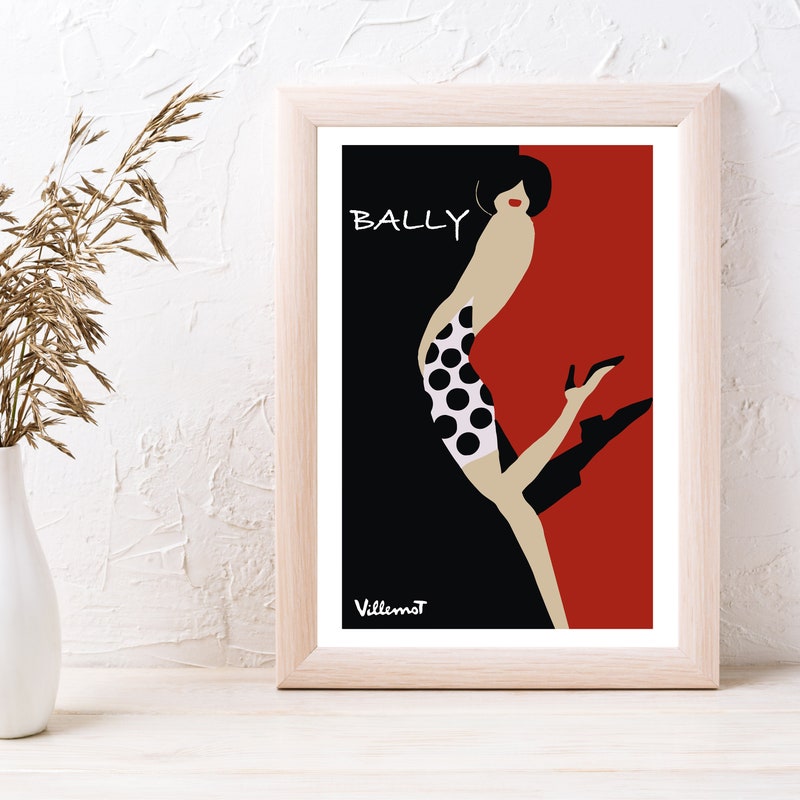 Bally Poster - Etsy