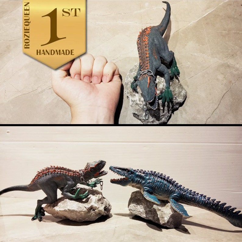 Aquascape Decorative Stones and Statues Raptor Statues Dinosaurs ...