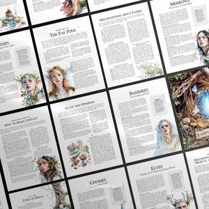 Faery Magic, Faerie Grimoire, Fairy Grimoire, Book of Shadows ...