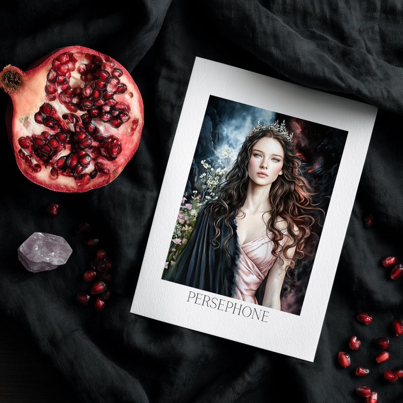 Goddess Persephone Book of Shadows Pages – Greek Mythology, Shadow Work ...