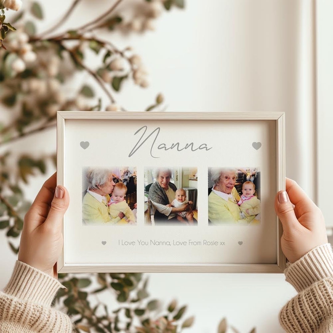 Nanna Photo Frame, Nanna/nan Gift, Mother’s Day for Nanna/nana ...