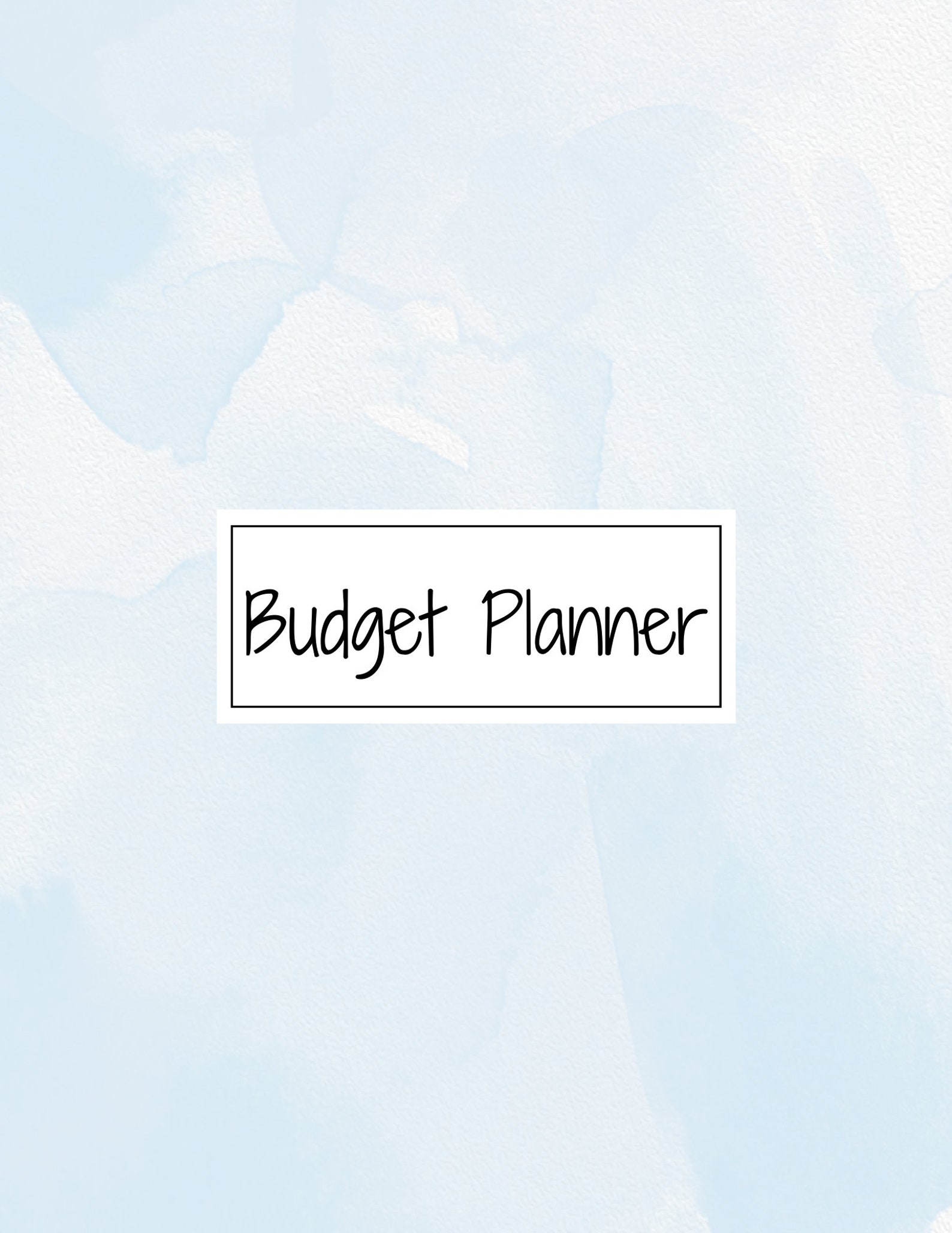 Digital Budget Planner, Finance Tracker, Finance Planner, Digital ...