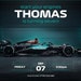 Mercedes Formula 1 Birthday Invitation: Race Car Party, Editable ...