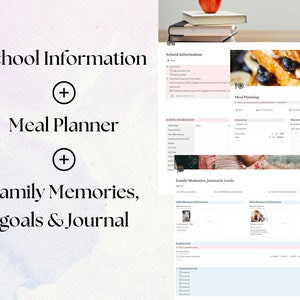 Ultimate Family Planner Notion Template: With Chores, Meal Planning ...
