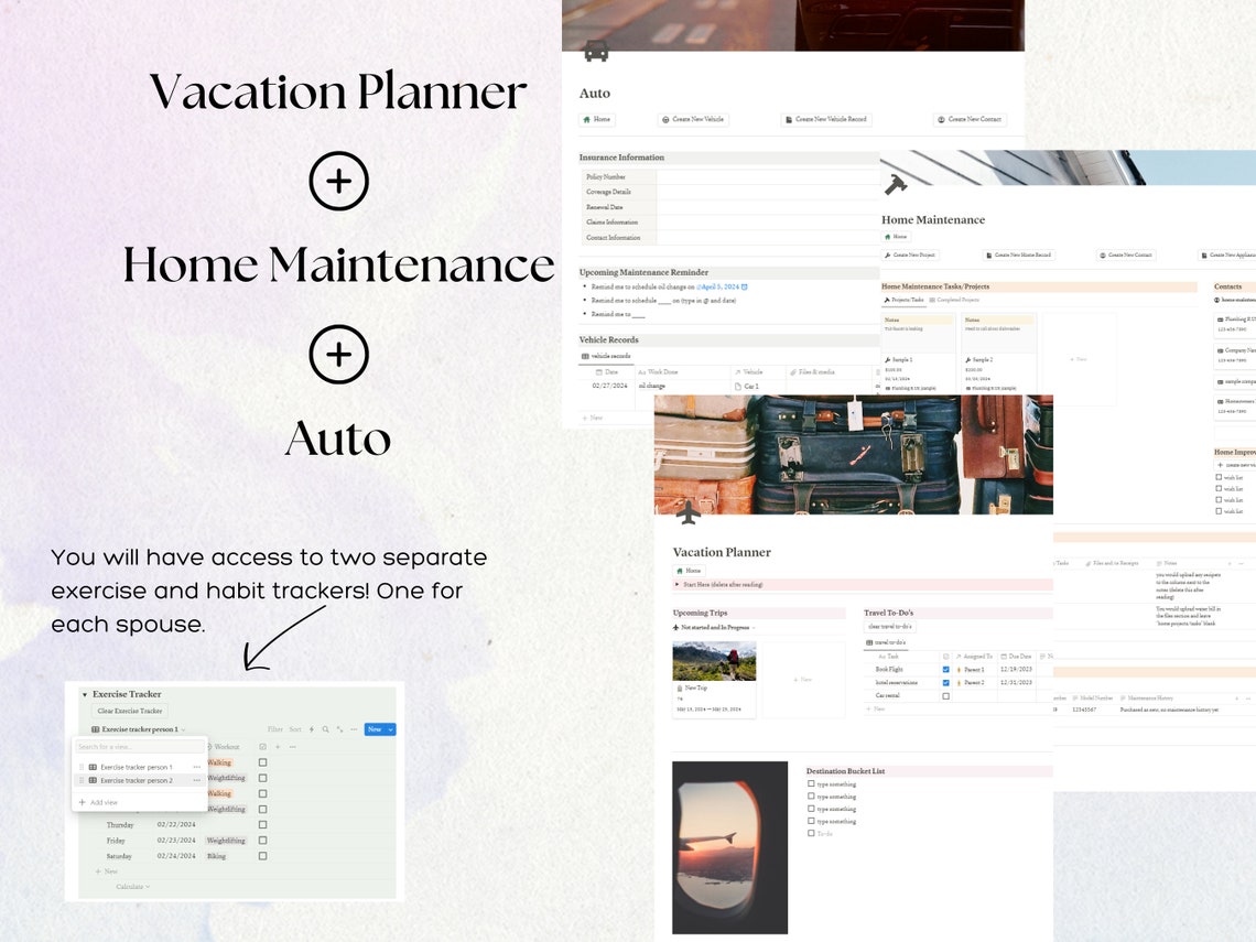 Ultimate Family Planner Notion Template: With Chores, Meal Planning ...
