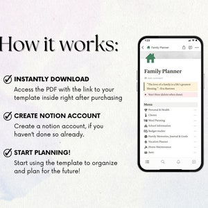 Ultimate Family Planner Notion Template: With Chores, Meal Planning ...