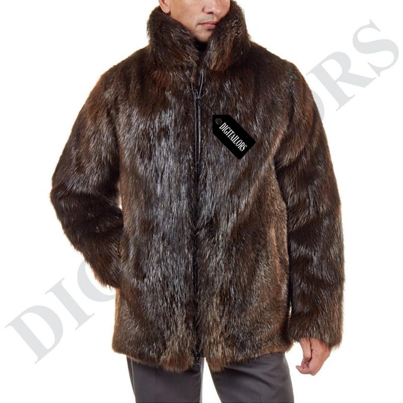Mens Bear Fur Coat - Etsy