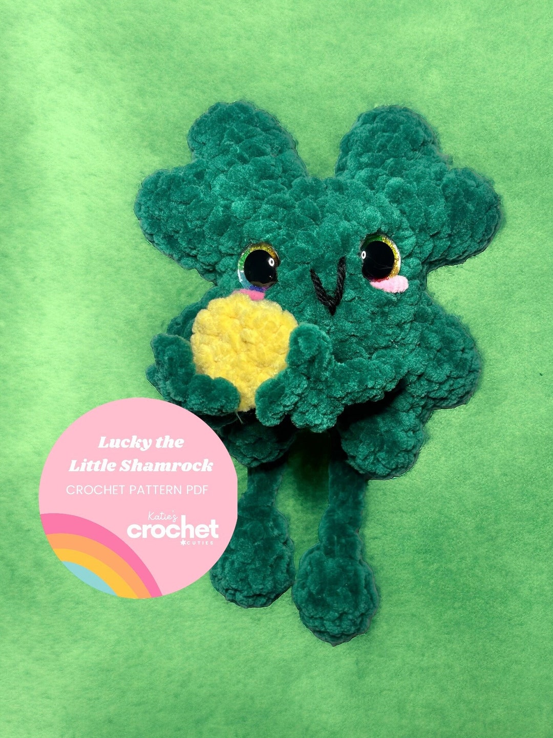 Lucky the Little Shamrock Pattern PDF - Etsy