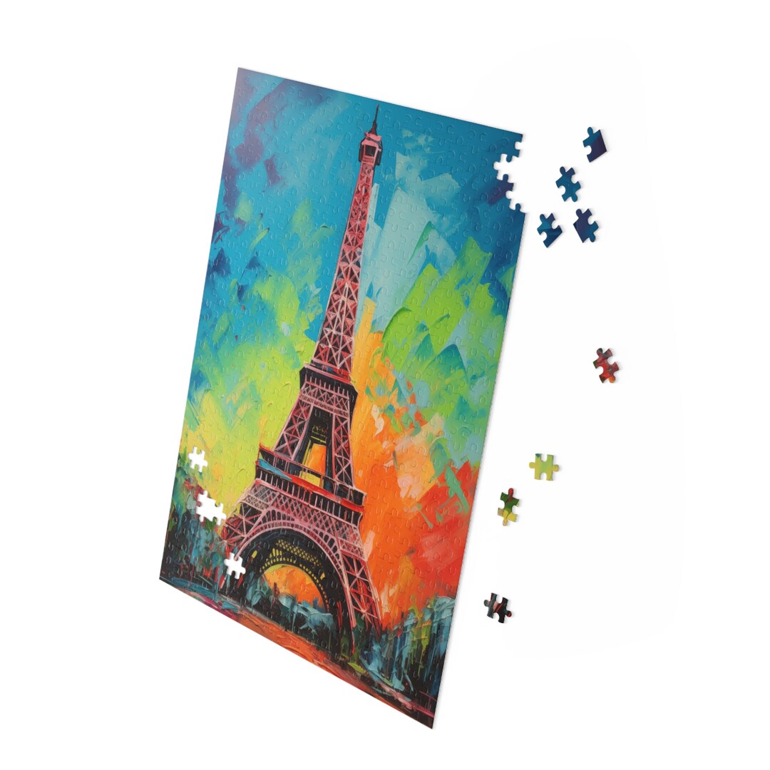 Eifel Tower Puzzle, Paris Jigsaw Puzzle, Paris France, Tavel Puzzle ...