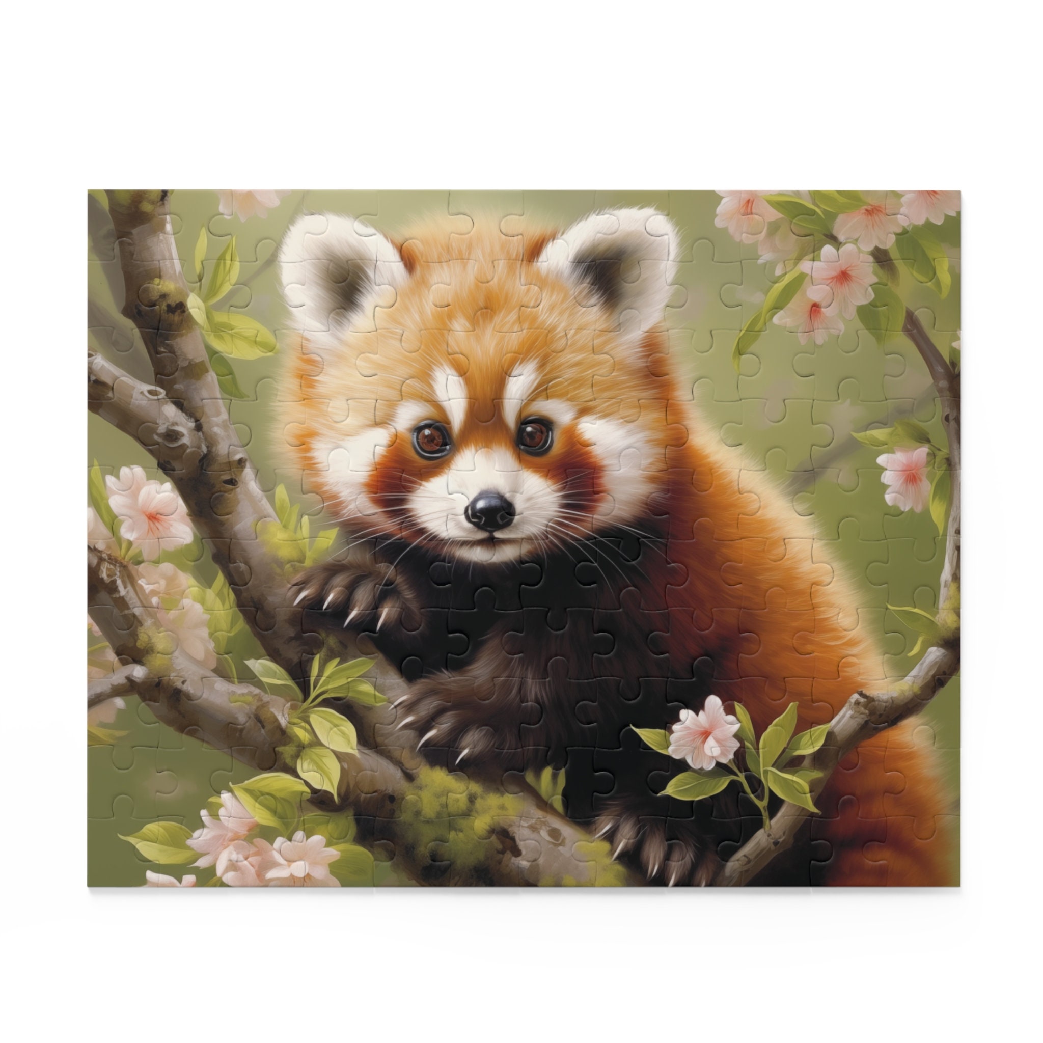 Red Panda Puzzle, Cute Panda Jigsaw, Animal Lover Puzzle, Gift for Her ...