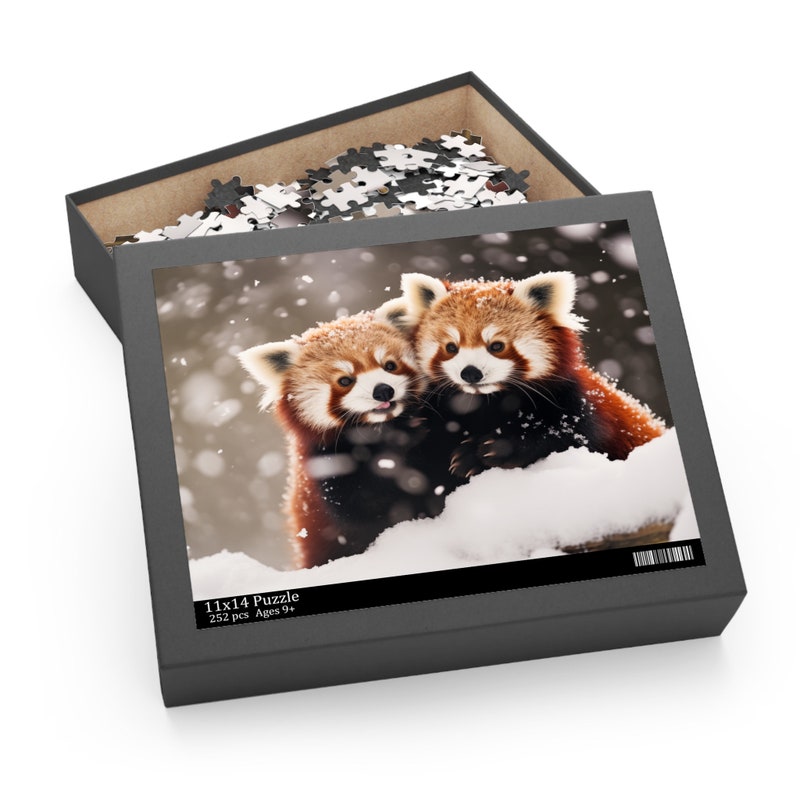 Panda Puzzle - Etsy